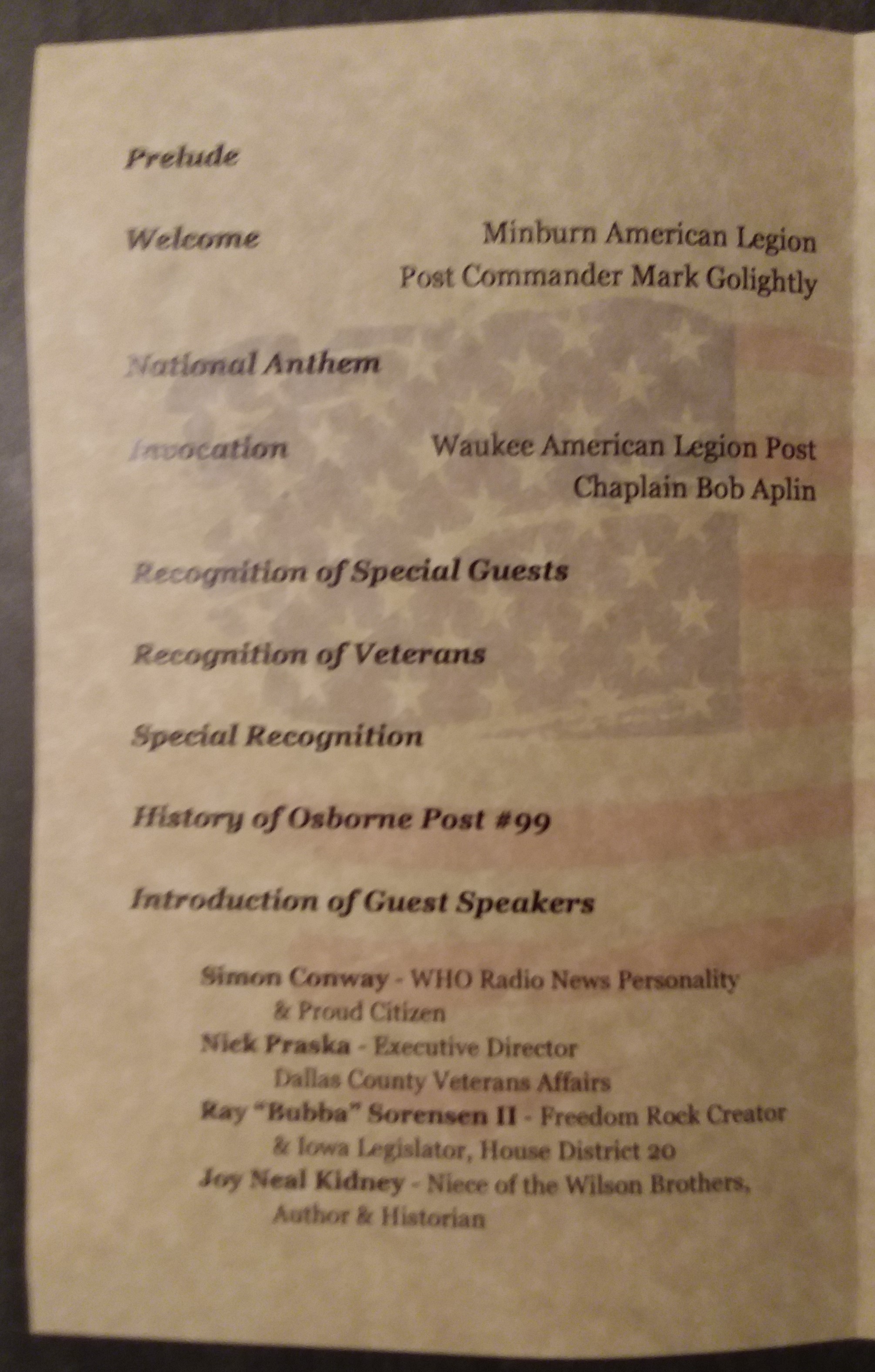 Dedication of the Dallas County Freedom Rock – Joy Neal Kidney